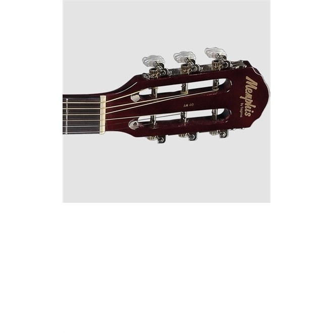 Violão Clássico Memphis AC 40 BK - TAGIMA - Encordoamento Aço - Violão ...